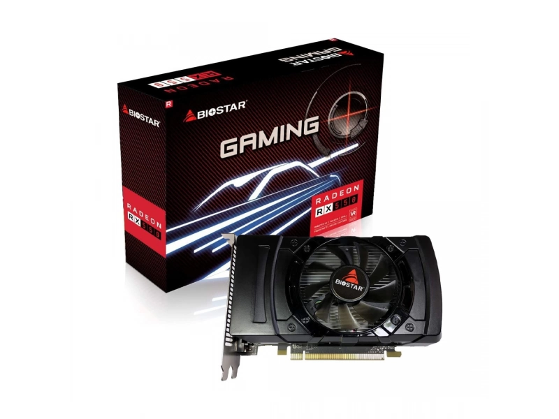 Tarjeta de Video Biostar Radeon RX550 4GB DDR5 HDMI VGA Nnet